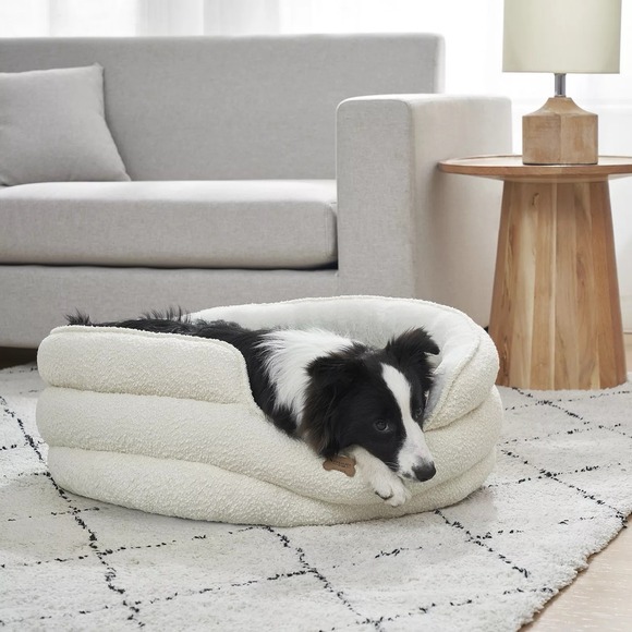 UGG | Dog | Koolaburra X Ugg Dog Cat Pet Bed Med Non Slip Plush White ...